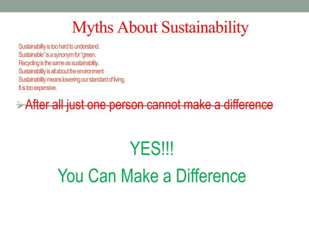 Introduction to sustainability | PPTX