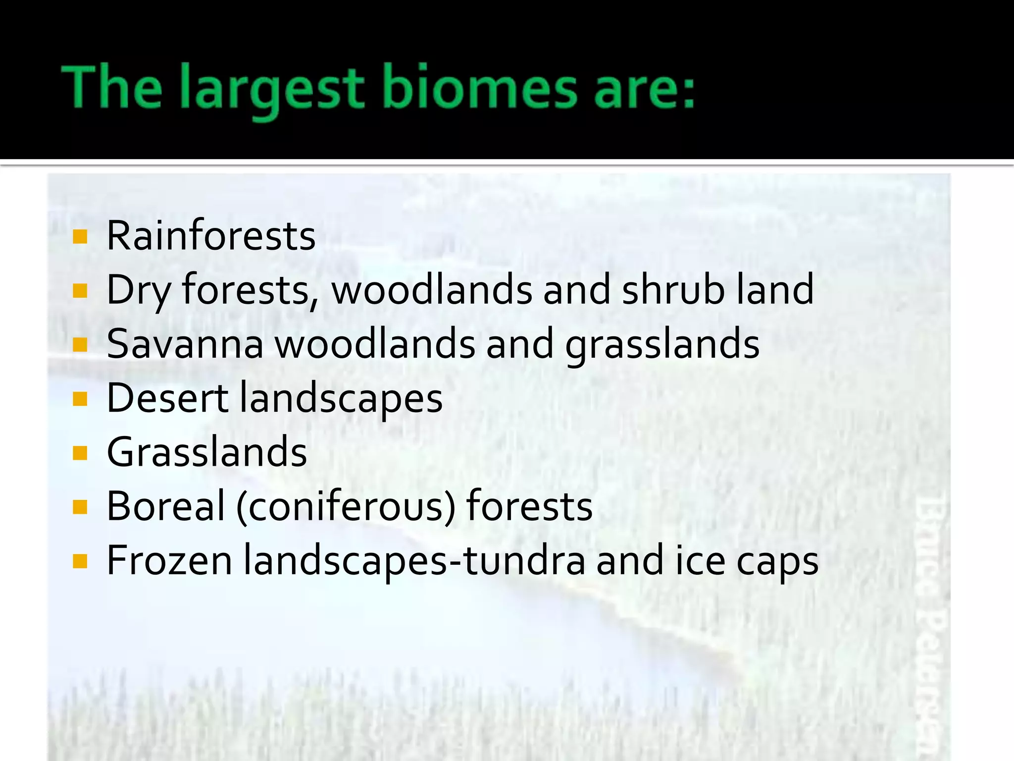 Introduction To Sustaining Biodiversity And Biomes | PPTX | Environment ...