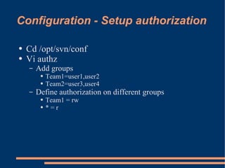 Introduction To SVN | ODP