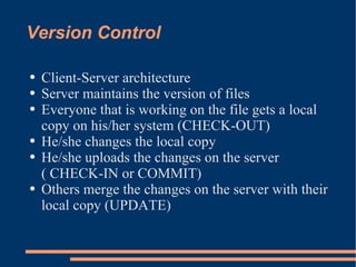 Introduction To SVN | ODP
