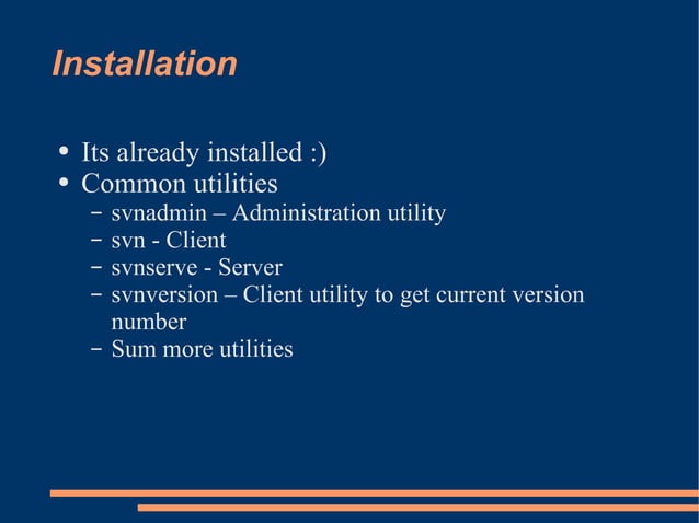 Introduction To SVN | ODP