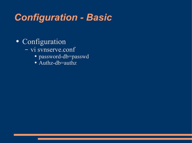 Introduction To SVN | ODP