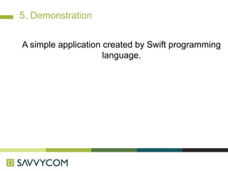 Swift Introduction | PPT