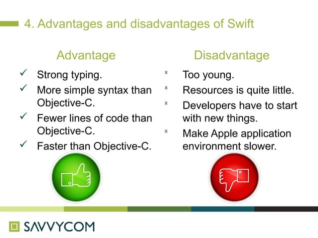 Swift Introduction | PPT | Programming Languages | Computing