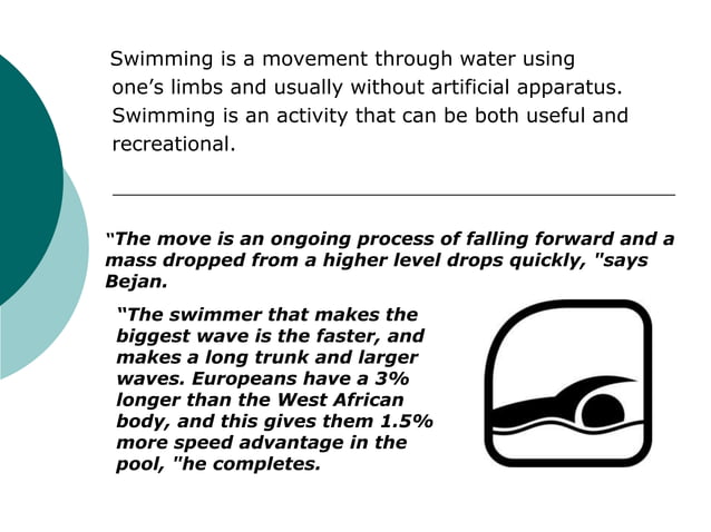 Introduction+to+Swimming.ppt | Swimming | Sports
