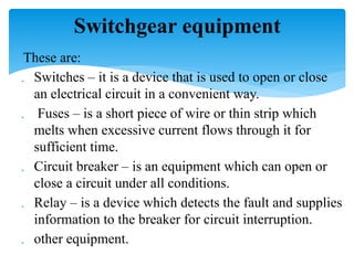 Introduction to switchgear distributions.pptx