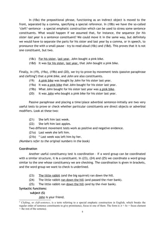 Introduction to syntax | PDF