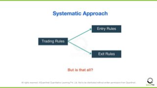 Introduction to Systematic Options Trading | PPT