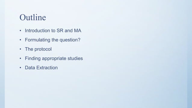 Introduction to systematic reviews | PDF | Science