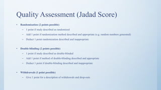 Introduction to systematic reviews | PDF