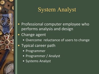Introduction to system life cycle | PPTX