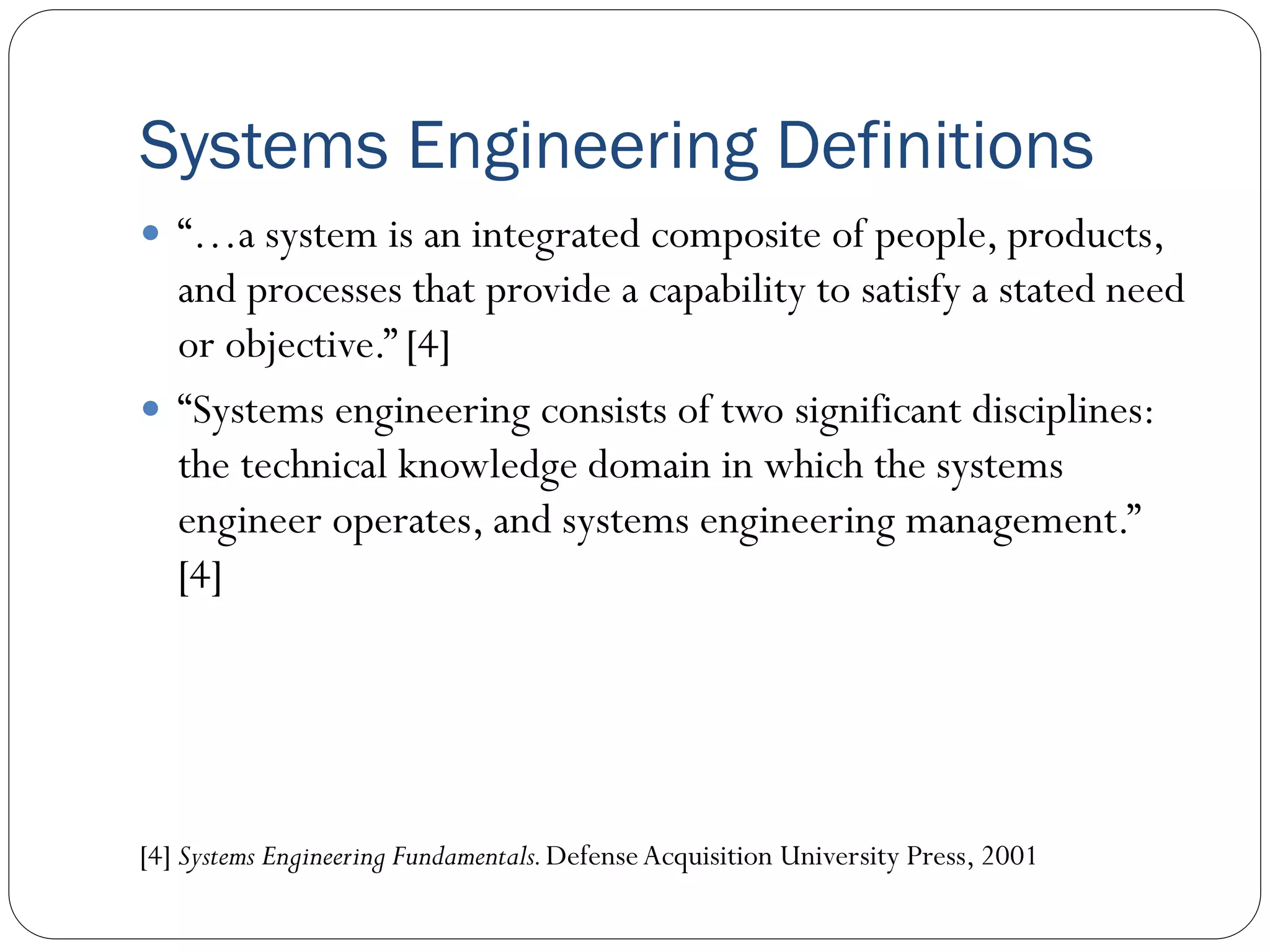 Introduction to Systems Engineering | PDF | Operating Systems ...
