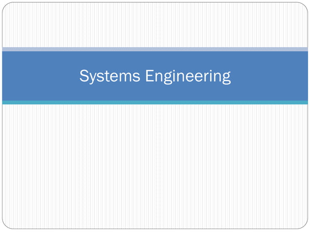 Introduction to Systems Engineering | PDF | Operating Systems | Computer Software and Applications