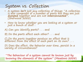 Introduction to System Thinking | PDF