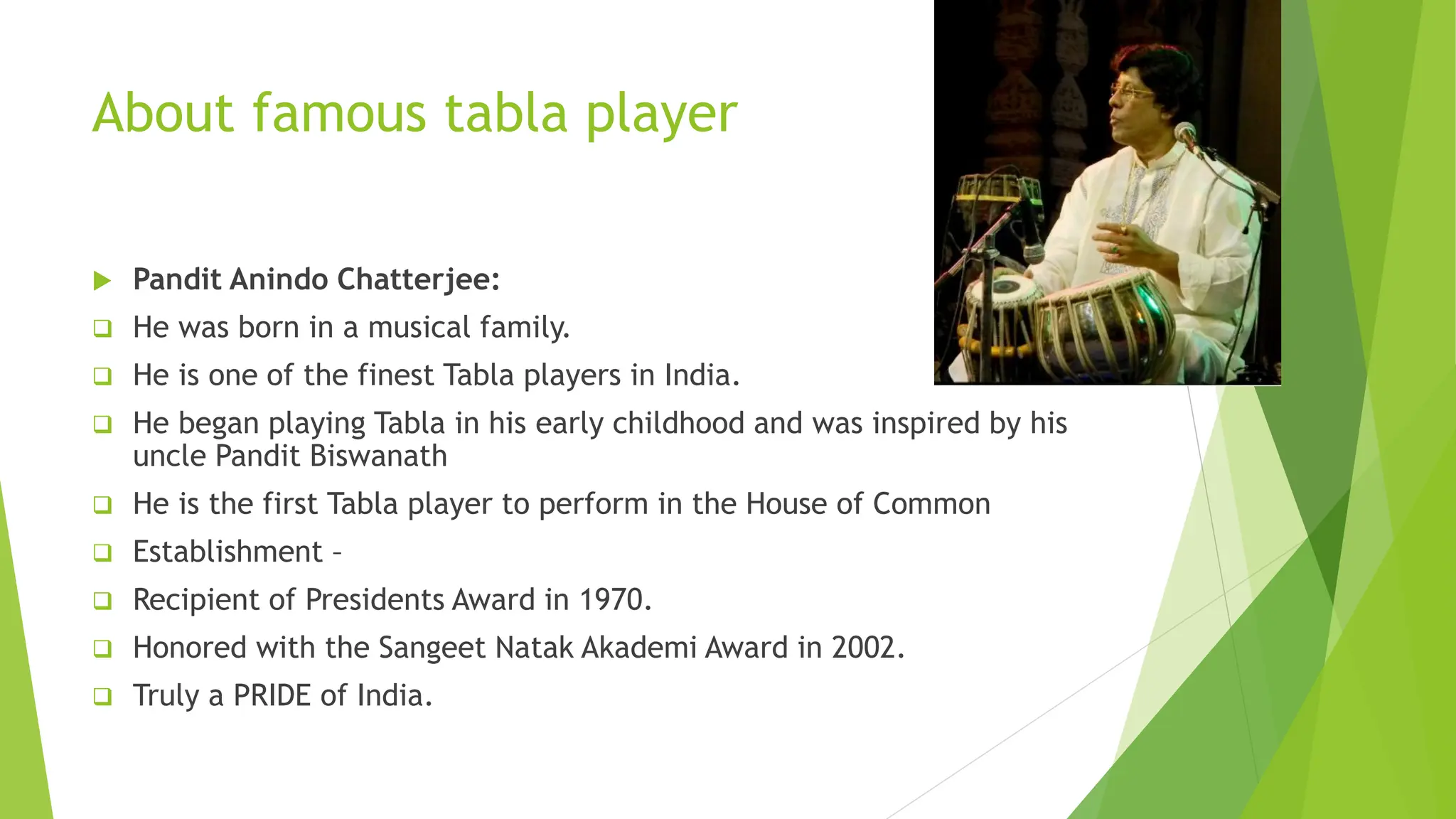 introduction/ppt on tabla | PDF