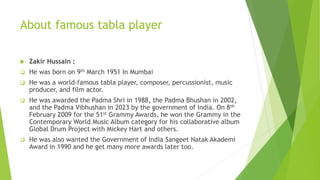 introduction/ppt on tabla | PPT