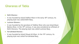 introduction/ppt on tabla | PDF