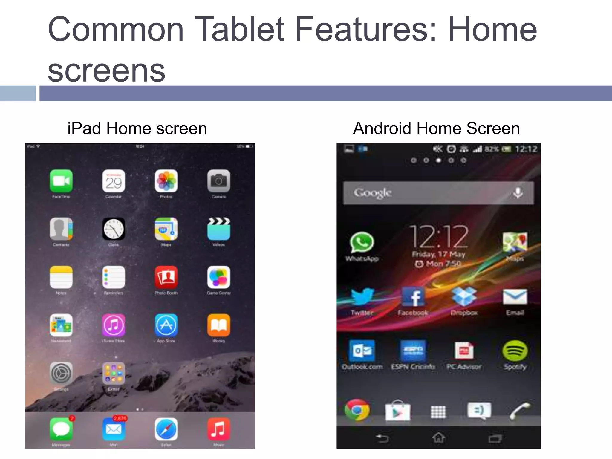 Introduction to tablets 2016 | PPT