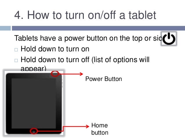Introduction to tablets 2016