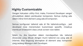 Introduction to Tailwind CSS - Berkenalan dengan Tailwind CSS.pptx