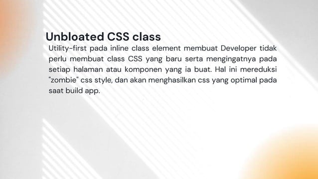 Introduction to Tailwind CSS - Berkenalan dengan Tailwind CSS.pptx