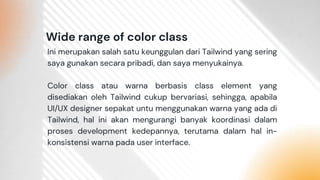 Introduction to Tailwind CSS - Berkenalan dengan Tailwind CSS.pptx