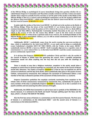 ESOTERICISM IS USED TO CREATE ANCIENT HISTORY TO ILLUCIDATE THE ...