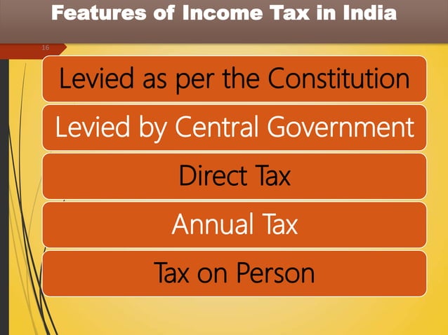 Introduction to tax | PPT