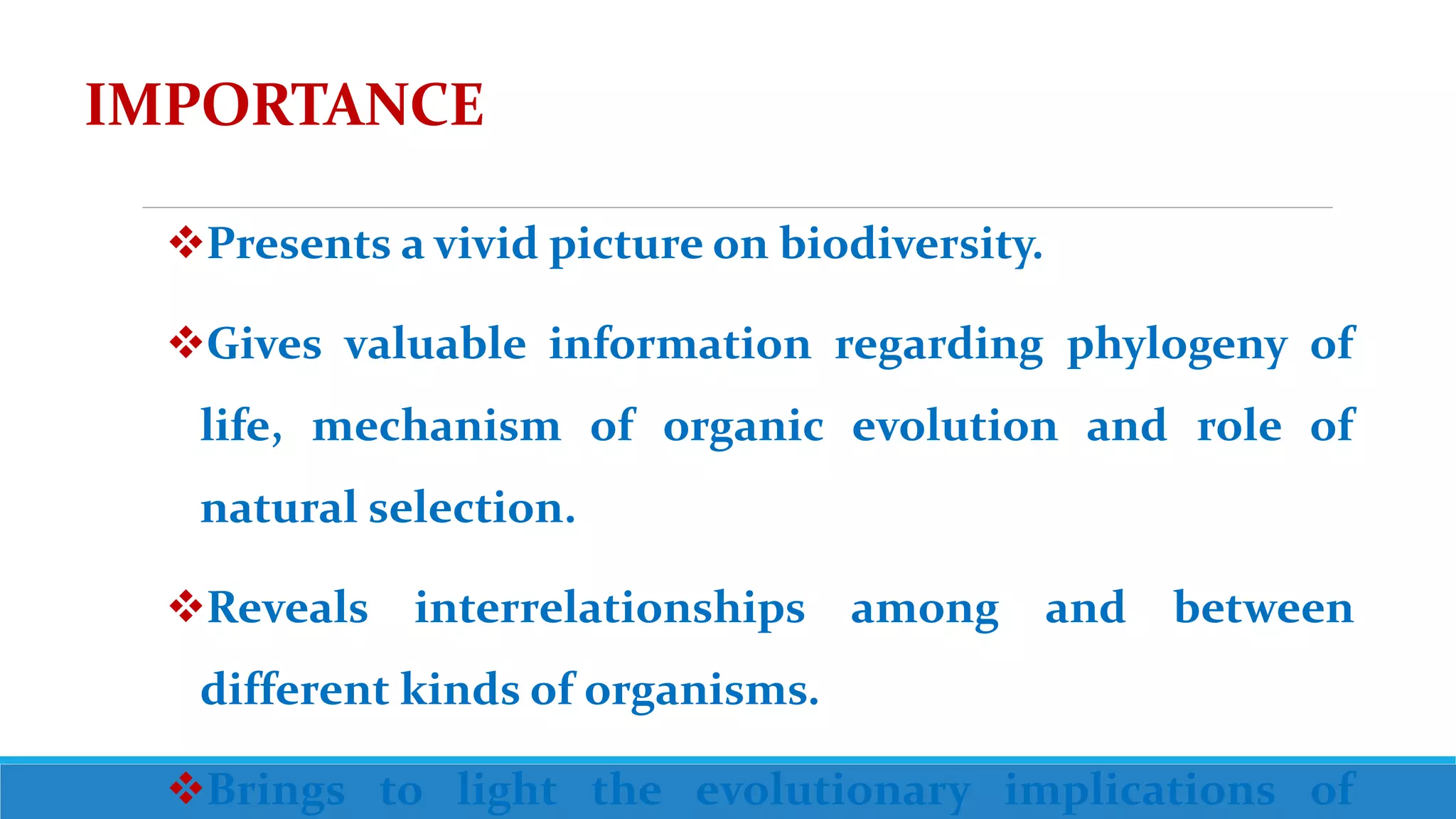 Introduction to Systematic Botany | PPTX