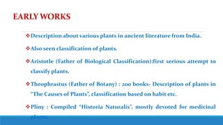 Introduction to Systematic Botany | PPTX
