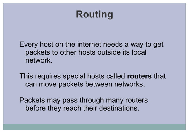 Introduction to tcp ip linux networking | PPTX | Computer Networking | Computing