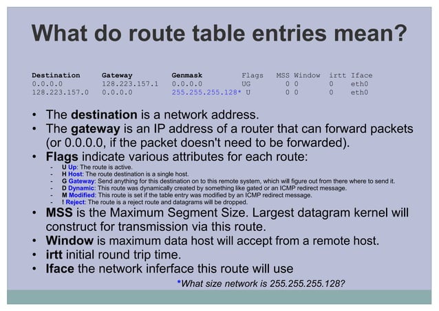 Introduction to tcp ip linux networking | PPTX | Computer Networking | Computing
