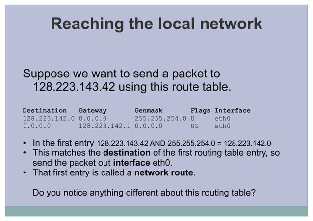 Introduction to tcp ip linux networking | PPTX | Computer Networking | Computing