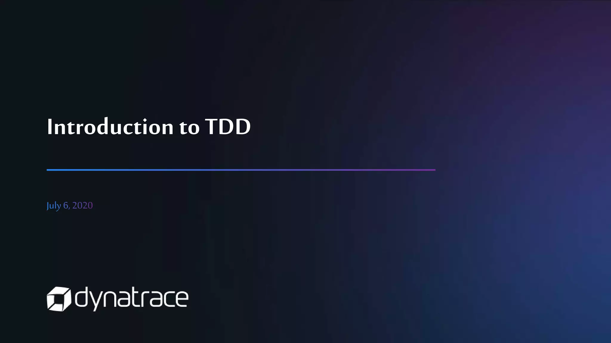 Introduction to TDD | PPTX | Programming Languages | Computing