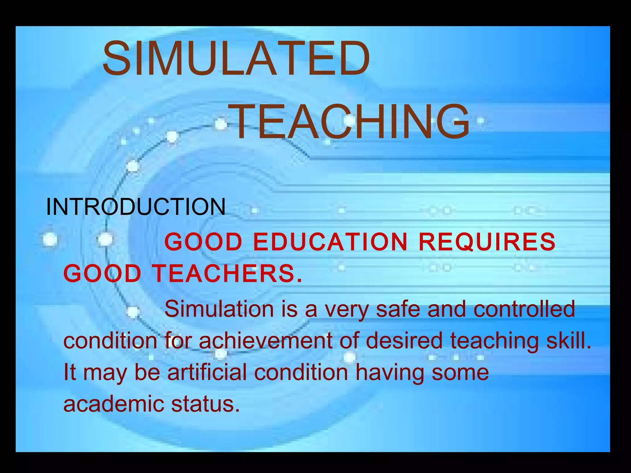 Introduction to teacher education | PPT