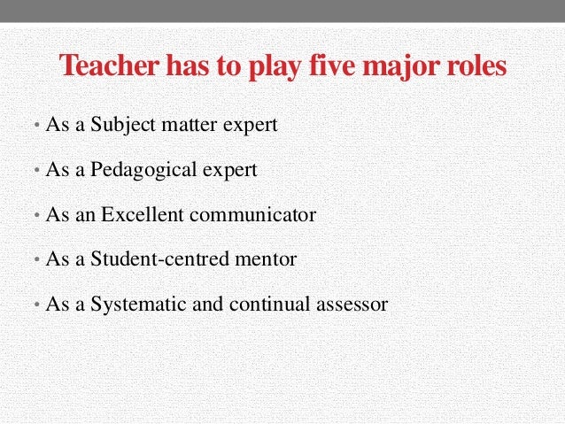 Introduction to teaching