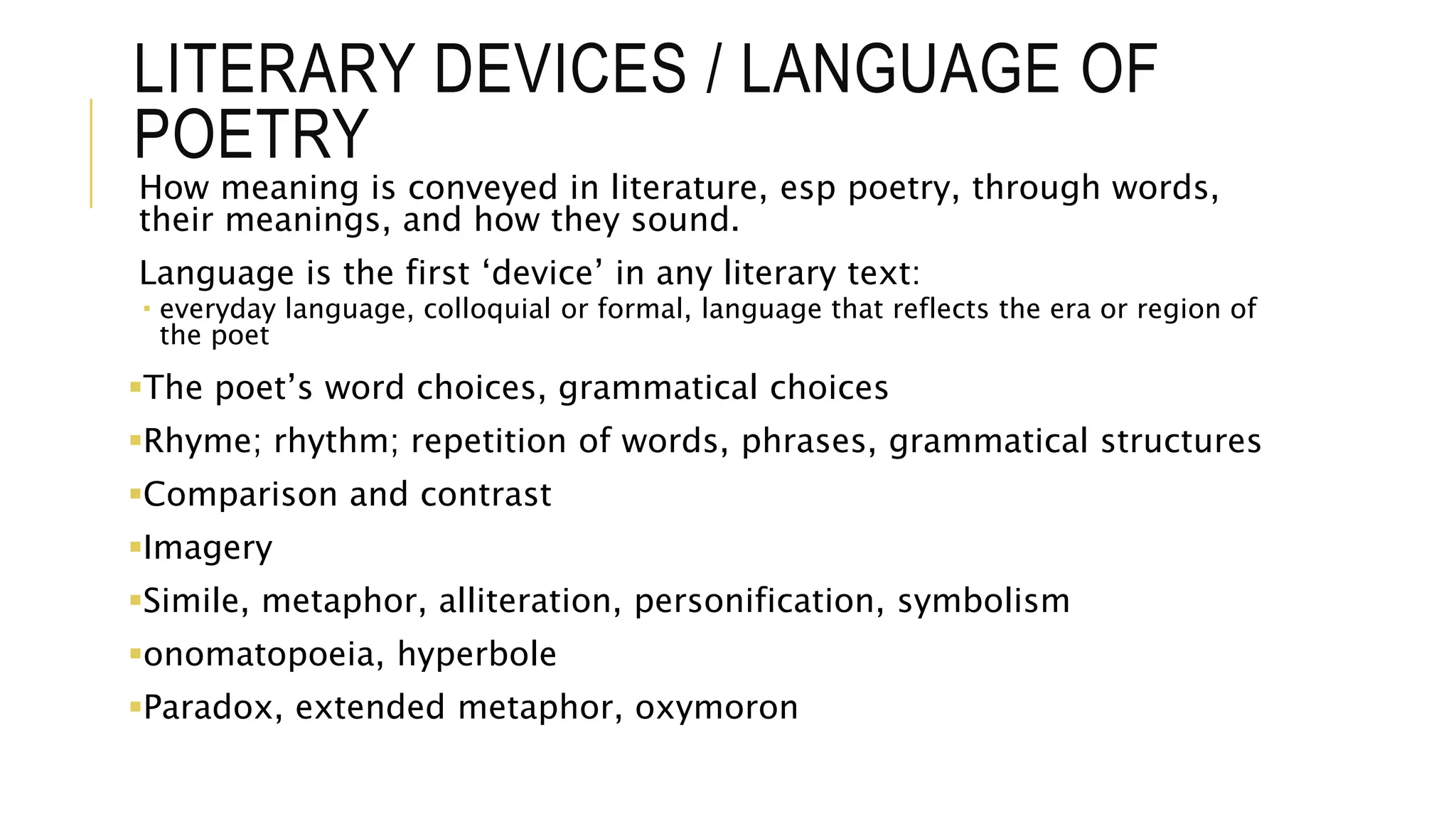 Introduction to Teaching and learning poetry for teachers - DF ...