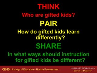 Introduction to Teaching Gifted Students | PPTX