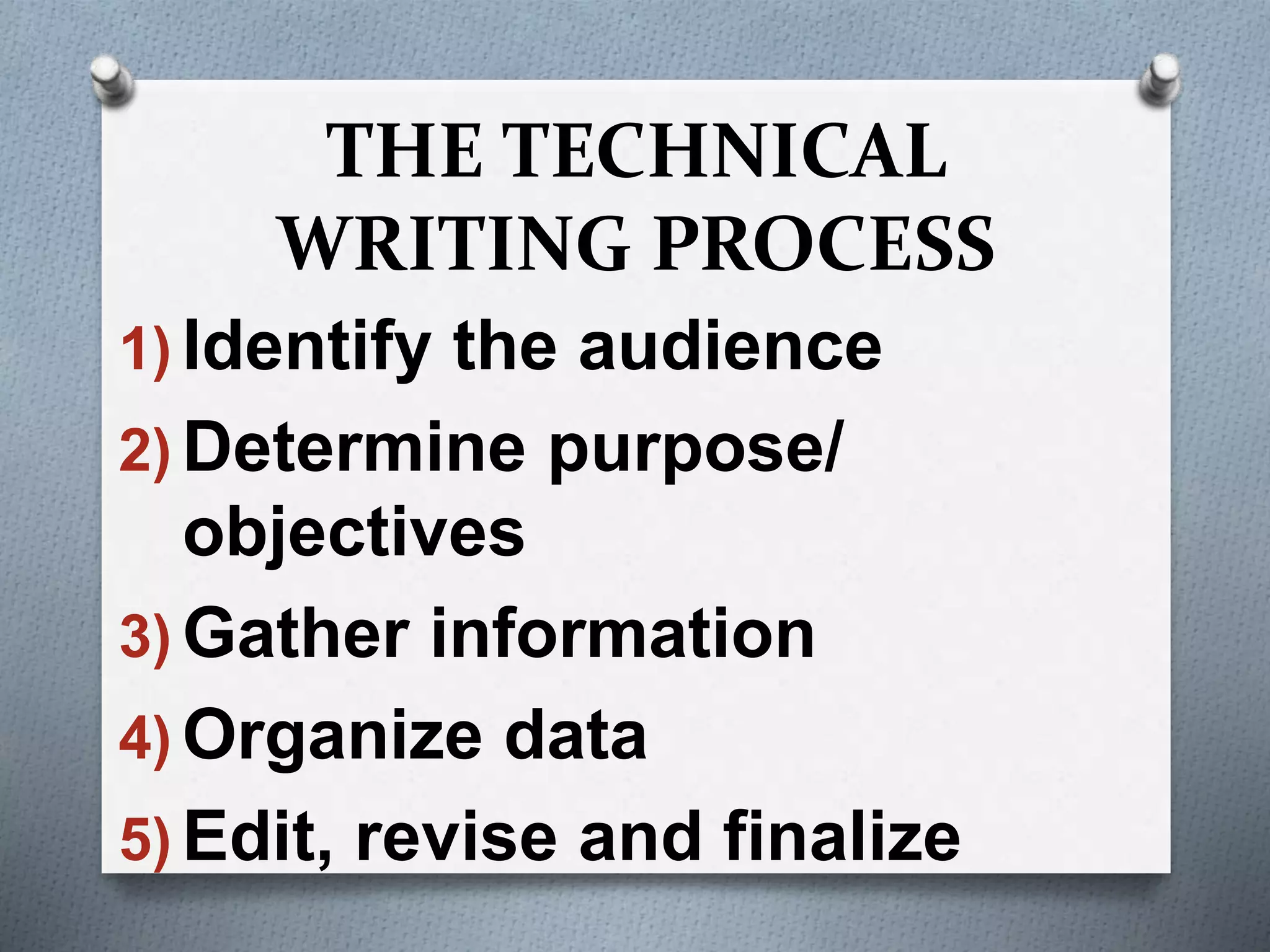 Introduction to technical writing | PPTX