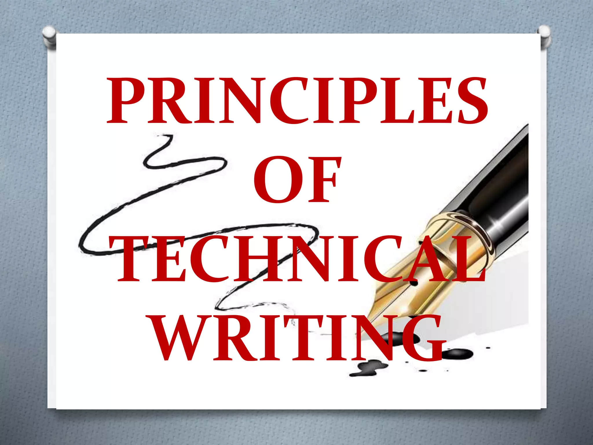 Introduction to technical writing | PPTX