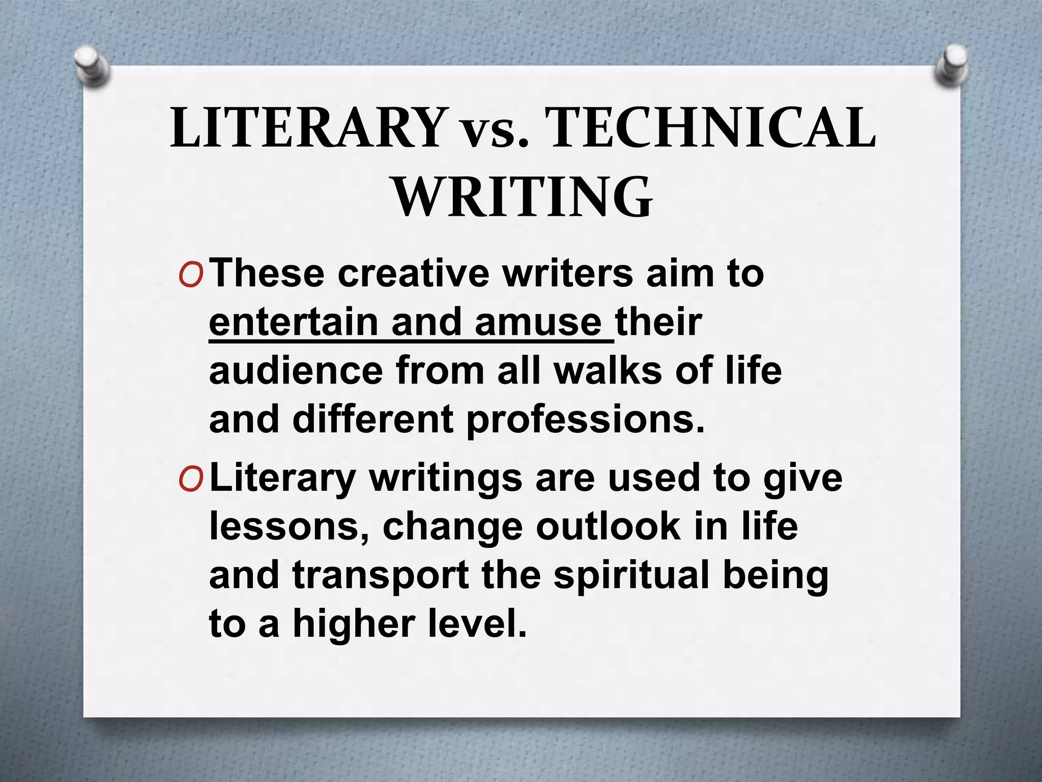 Introduction to technical writing | PPTX