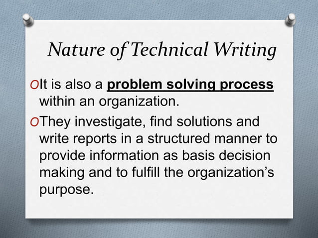 Introduction to technical writing | PPTX