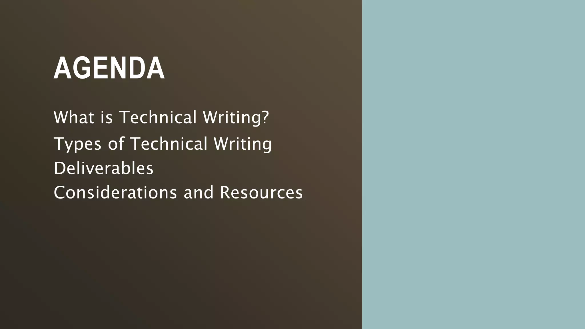 Introduction to technical writing | PPTX