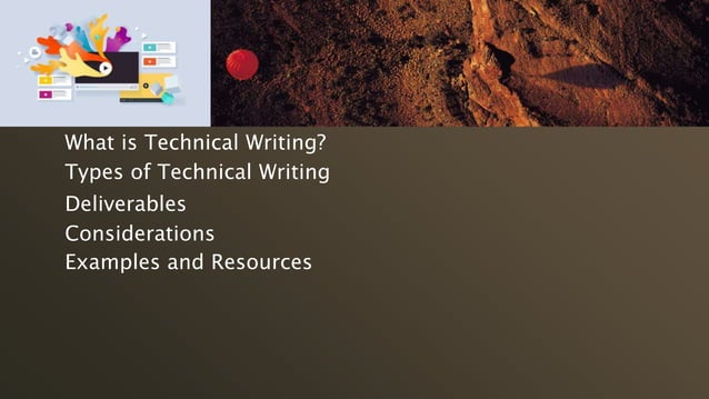 Introduction to technical writing | PPTX