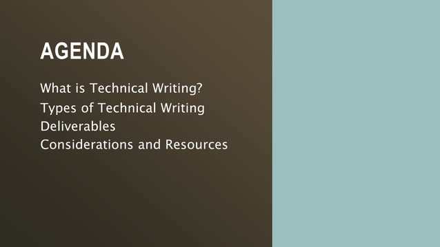 Introduction to technical writing | PPTX