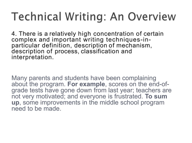 Introduction to technical writing | PPTX