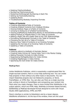 Technical writing tools | PDF