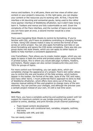 Technical writing tools | PDF
