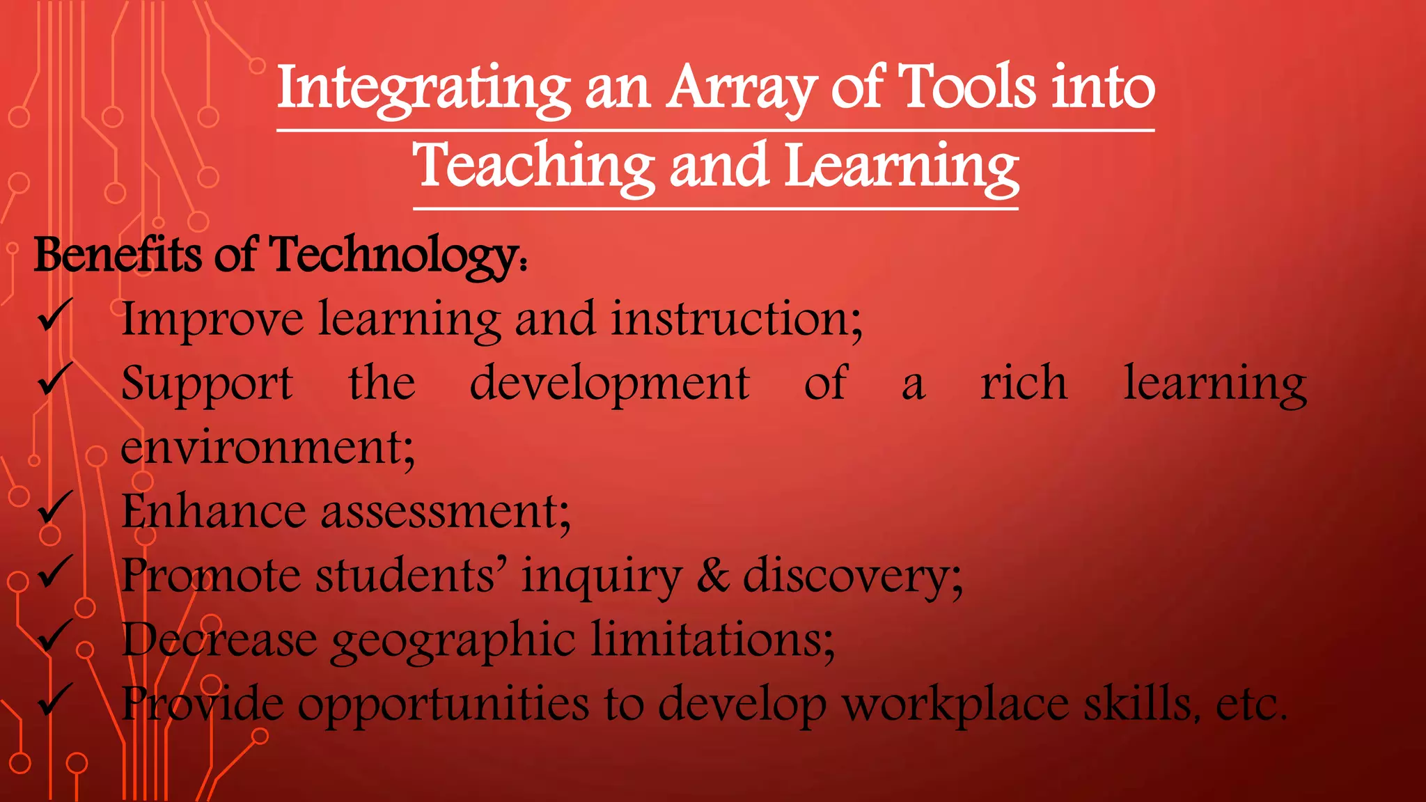 Introduction to technology integration | PPT