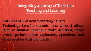 Introduction to technology integration | PPT